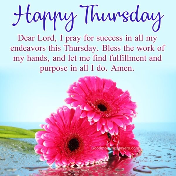 Thursday Blessings: Uplifting Good Morning Prayers, Verses & GIFs ...