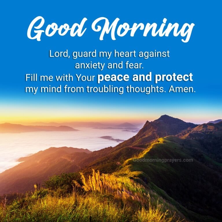 Morning Shield: Prayers for Divine Protection - Good Morning Prayers