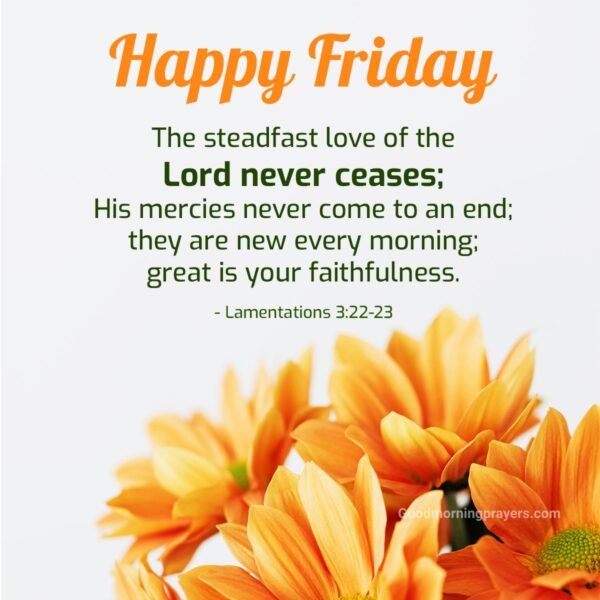 Good Morning Friday: Bible Verses, Prayers, and GIFs for a Blessed ...