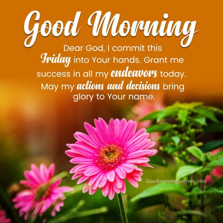 Good Morning Friday: Bible Verses, Prayers, and GIFs for a Blessed ...