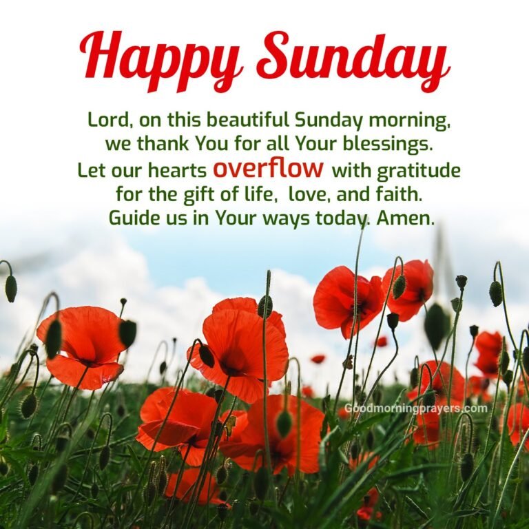 Sunday Prayers and Bible Verses with Good Morning GIFs for a Peaceful ...