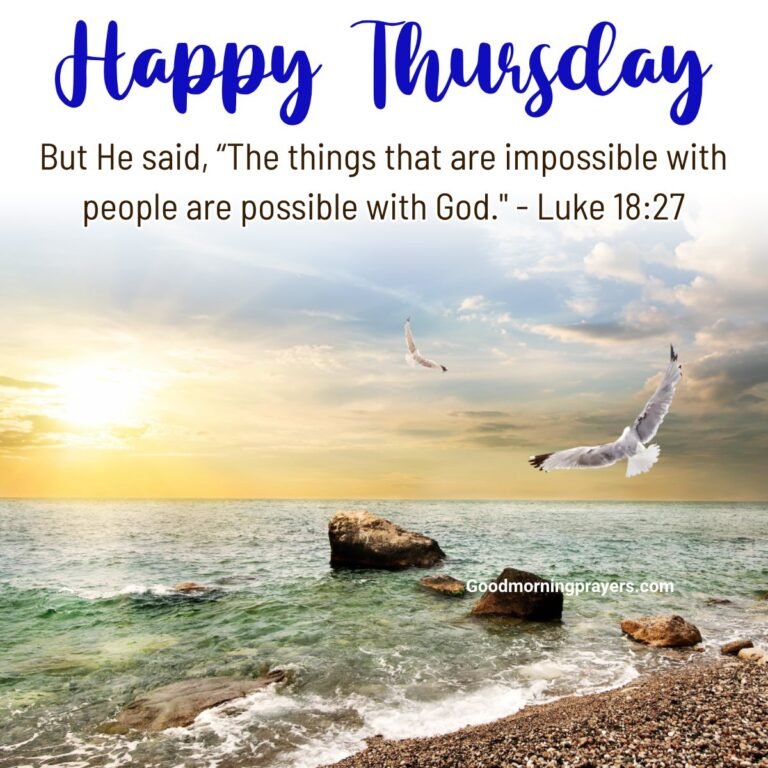 Thursday Blessings: Uplifting Good Morning Prayers, Verses & GIFs ...