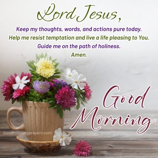 Morning Blessings: Beautiful Catholic Prayer Images - Good Morning Prayers