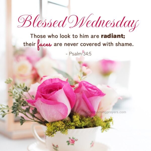 Beautiful Good Morning Wednesday Prayers with Bible Verses & Uplifting ...