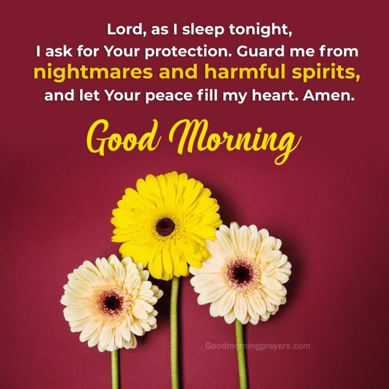 Morning Shield: Prayers for Divine Protection - Good Morning Prayers