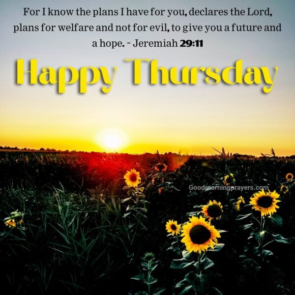 Thursday Blessings: Uplifting Good Morning Prayers, Verses & GIFs ...