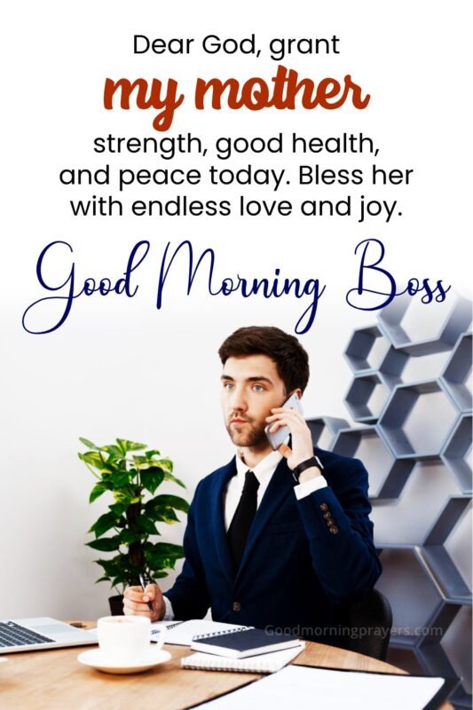 Professional Good Morning Prayer Greetings for Your Boss - Good Morning ...