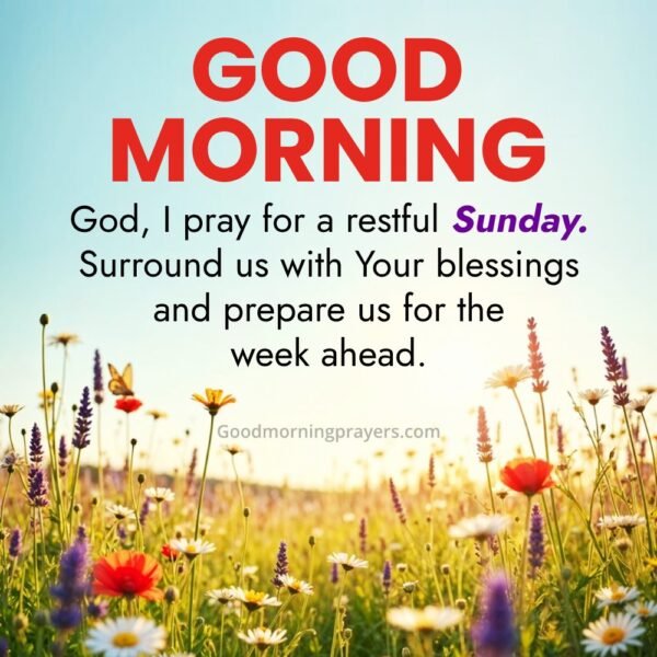 Sunday Prayers and Bible Verses with Good Morning GIFs for a Peaceful ...