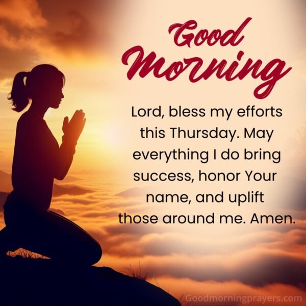 Thursday Blessings: Uplifting Good Morning Prayers, Verses & GIFs ...