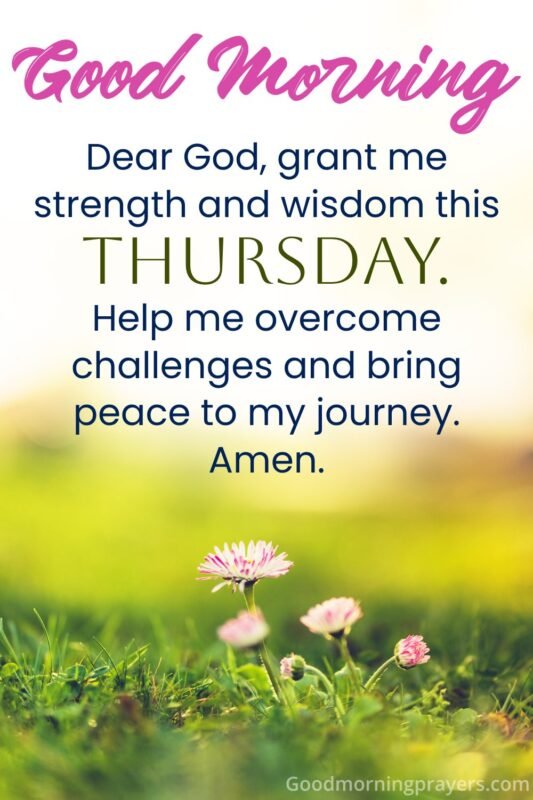 Thursday Blessings: Uplifting Good Morning Prayers, Verses & GIFs - Good Morning Prayers