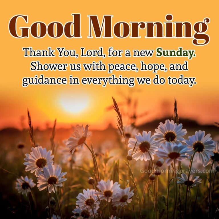 Sunday Prayers and Bible Verses with Good Morning GIFs for a Peaceful ...