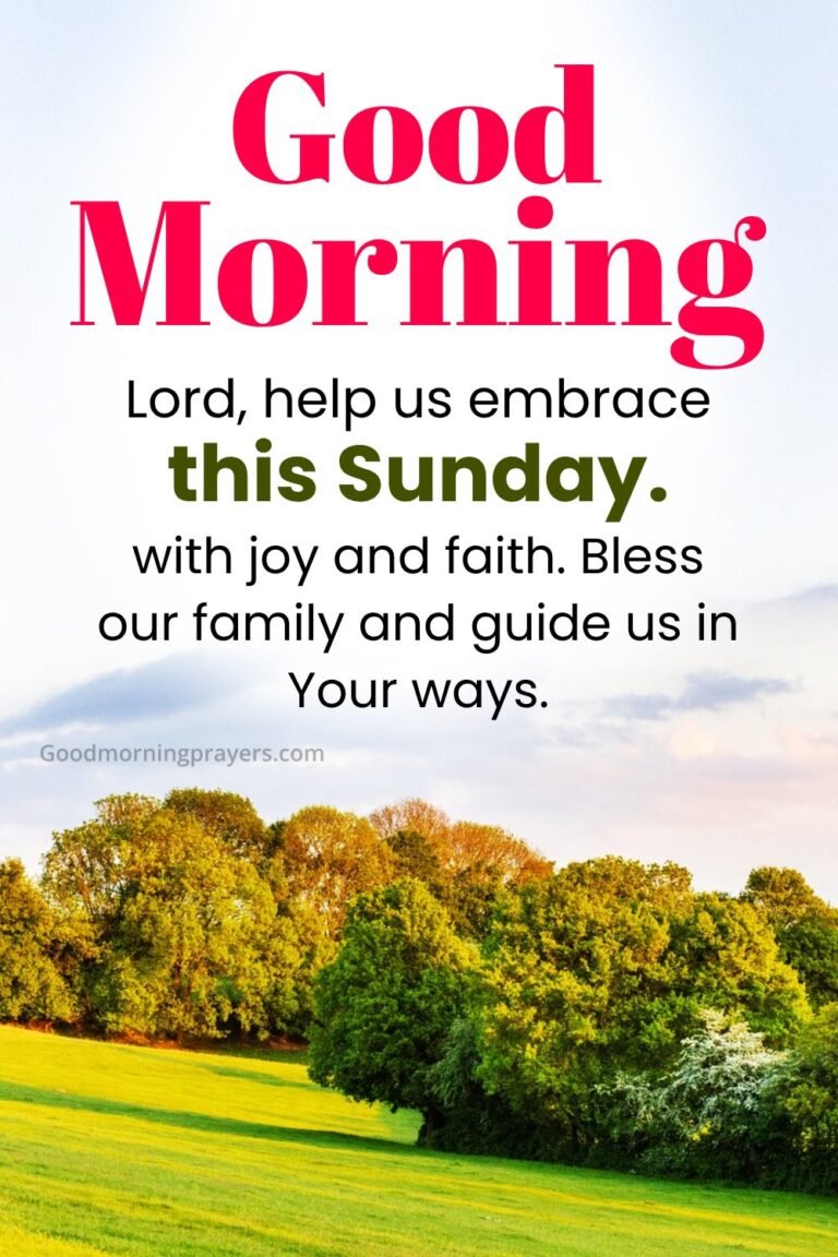 Sunday Prayers and Bible Verses with Good Morning GIFs for a Peaceful ...