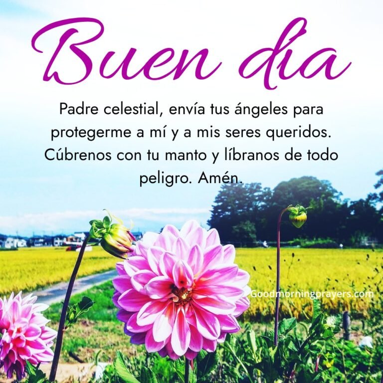 Heartfelt Good Morning Prayers in Spanish with Beautiful Images - Good ...