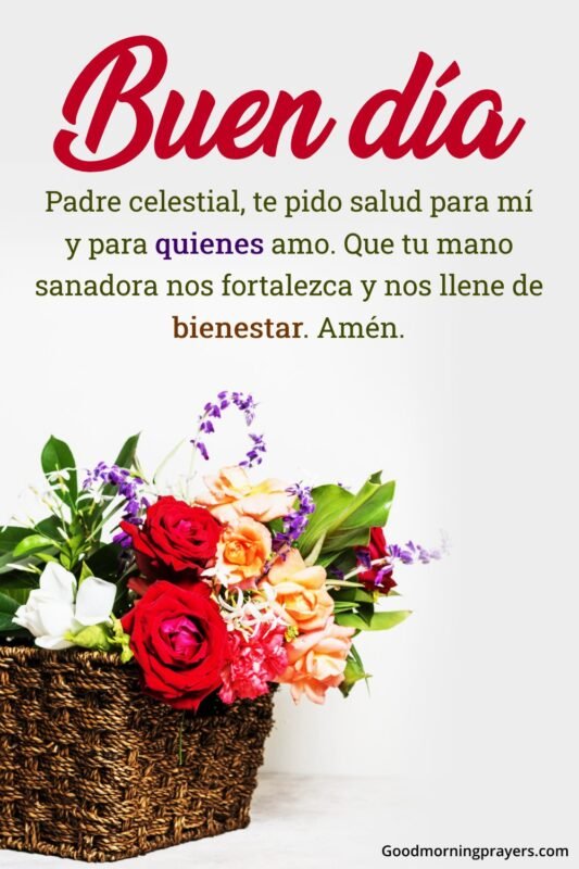 Heartfelt Good Morning Prayers in Spanish with Beautiful Images - Good ...