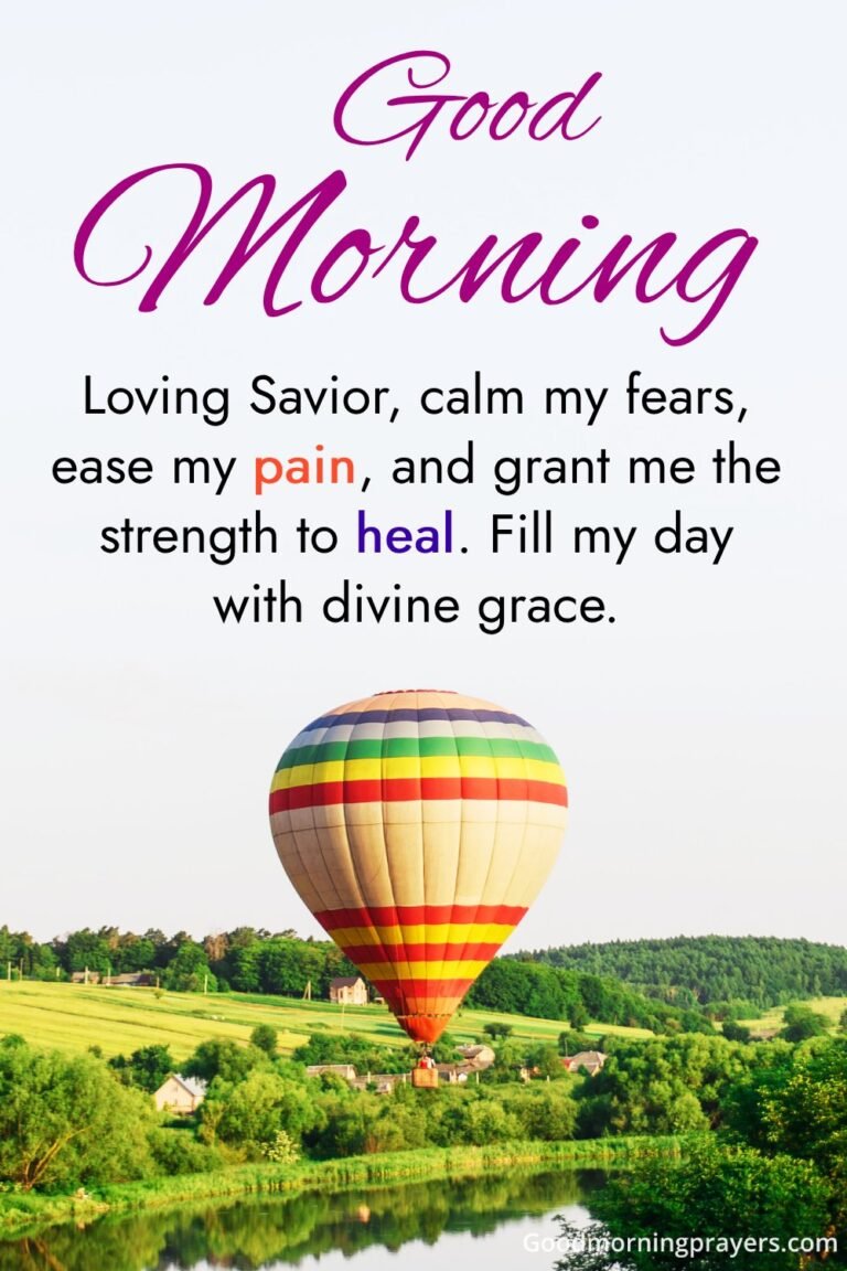 Morning Prayers for Healing: Start Your Day with Peace and Strength ...